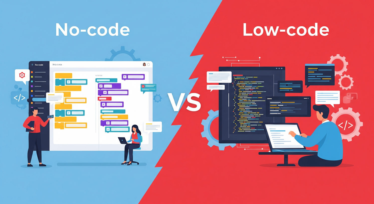 Low-Code vs No-Code: diferencias clave y cuándo elegir cada uno